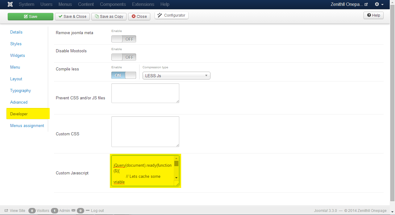 How to Create One Page Joomla Template - ThemeXpert