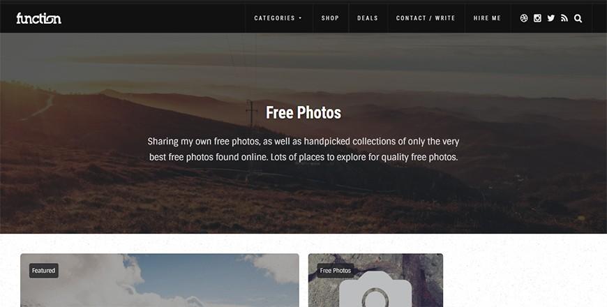70+ Source of Royalty Free Stock Photos for Your Themes, Website and ...