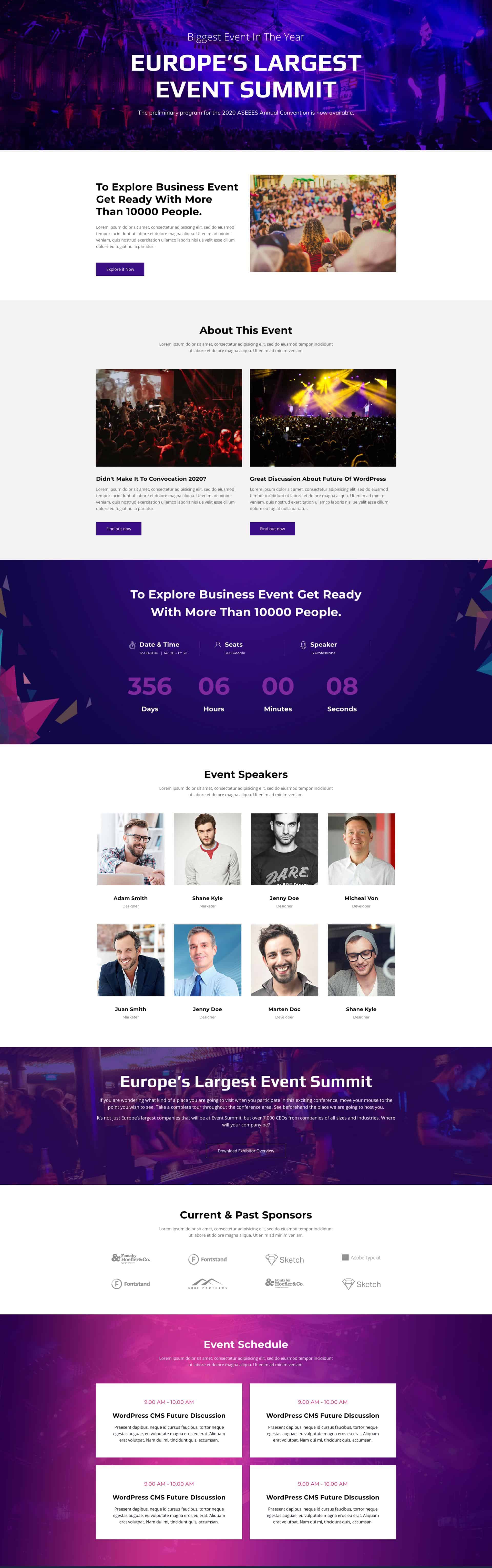 Introducing Event Layout Pack for Quix Page Builder - ThemeXpert
