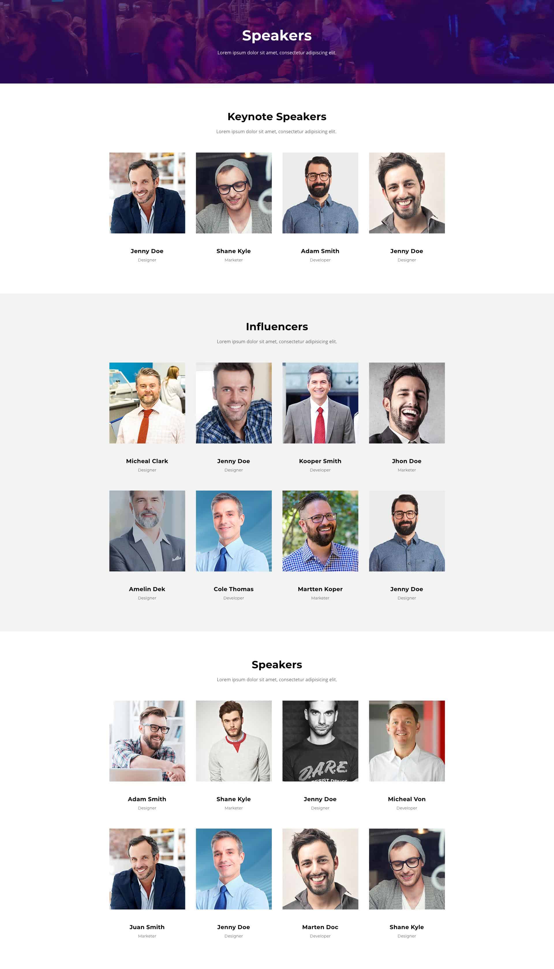 Introducing Event Layout Pack for Quix Page Builder - ThemeXpert