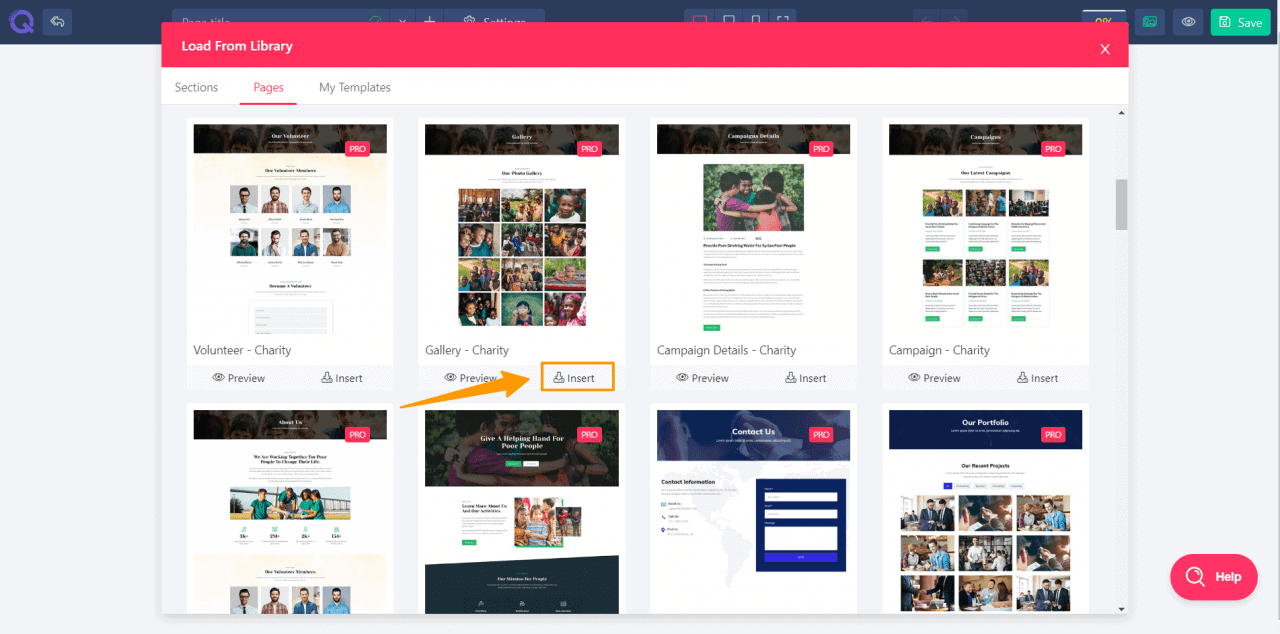 Introducing Charity Layout Pack for Quix Page Builder - ThemeXpert