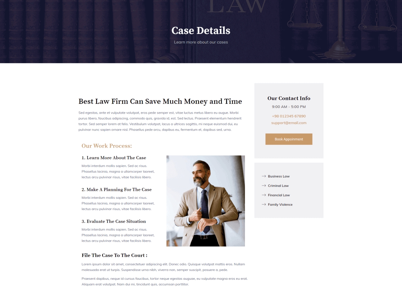 Introducing Law Firm Layout Pack For Quix Page Builder - ThemeXpert