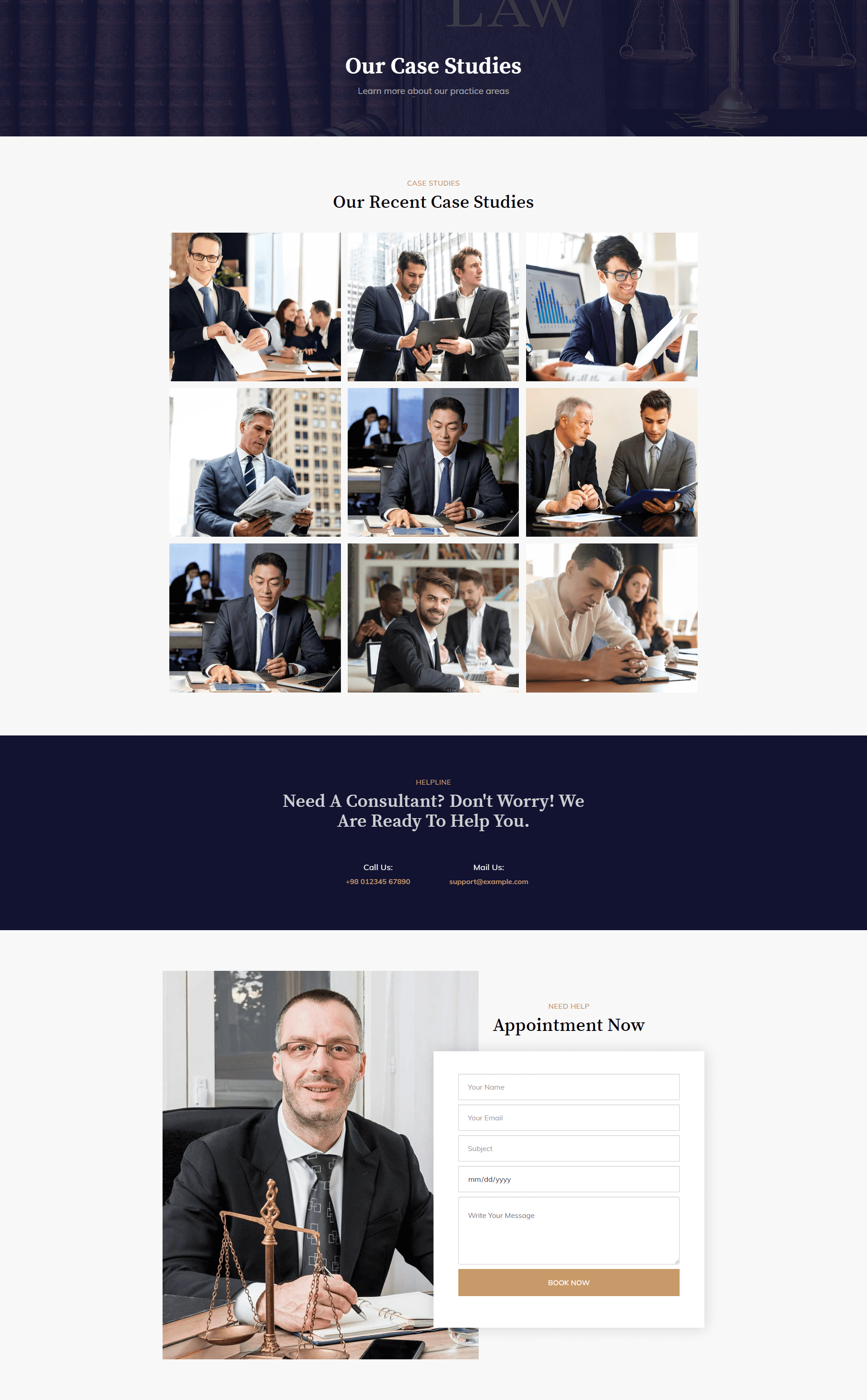 Introducing Law Firm Layout Pack For Quix Page Builder - ThemeXpert