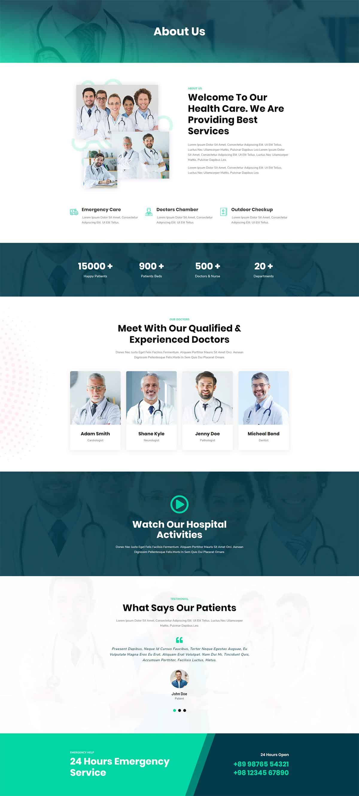 Introducing Health & Medical Layout Pack for Quix Page Builder - ThemeXpert