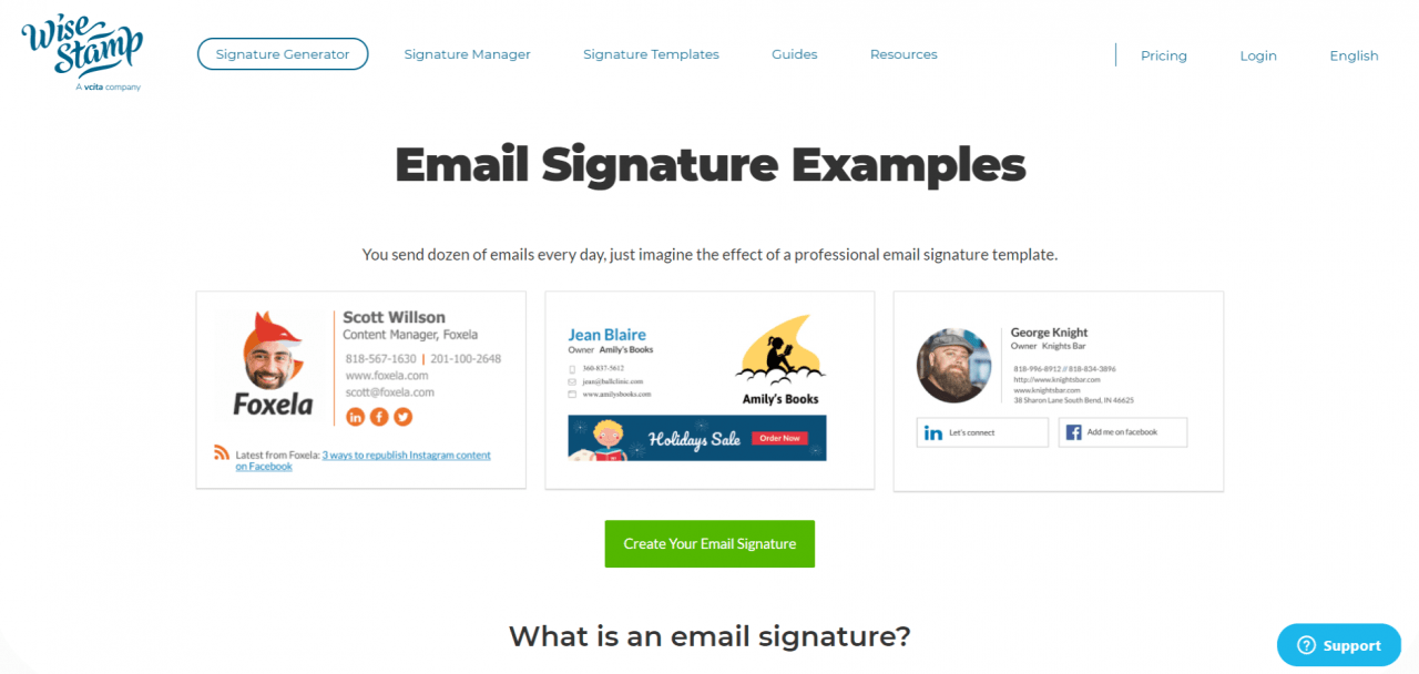 10+ Best Email Signature Generator of 2022 - ThemeXpert