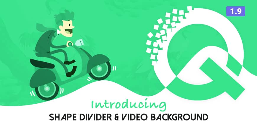 Quix Feature Update! Introducing Shape Divider and Video Background - ThemeXpert