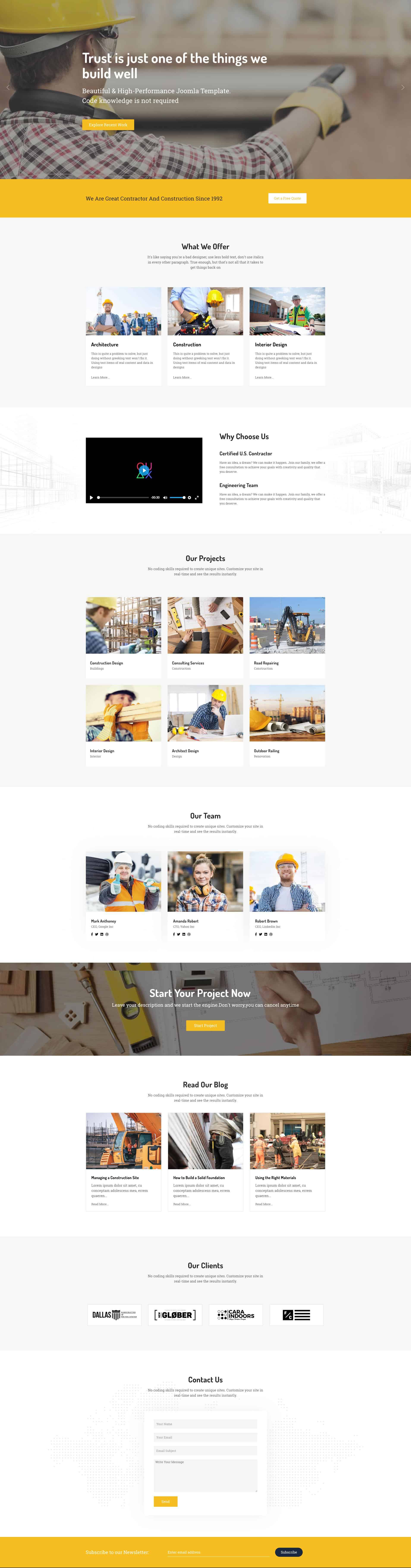 Get 7 Free and 13 Pro Page Layouts For Quix - Agency, Business, Law ...