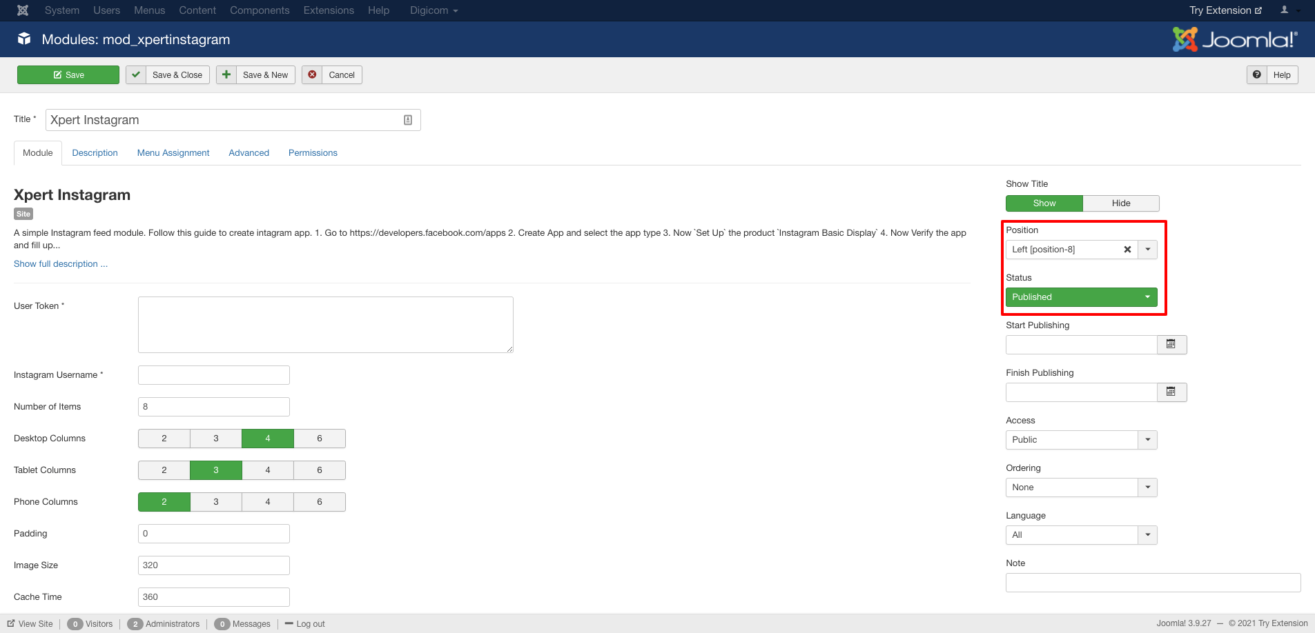 Xpert Instagram - ThemeXpert
