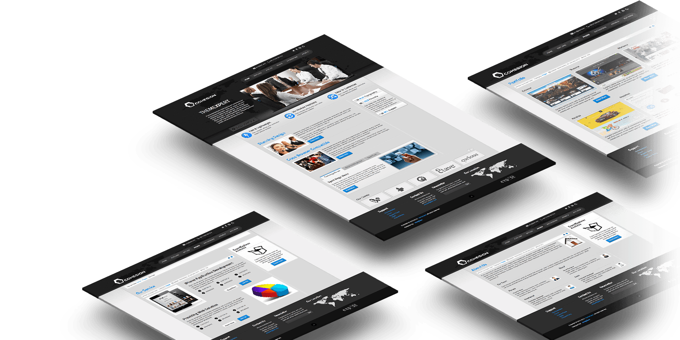Cohesion - Responsive Corporate Template for Joomla - ThemeXpert