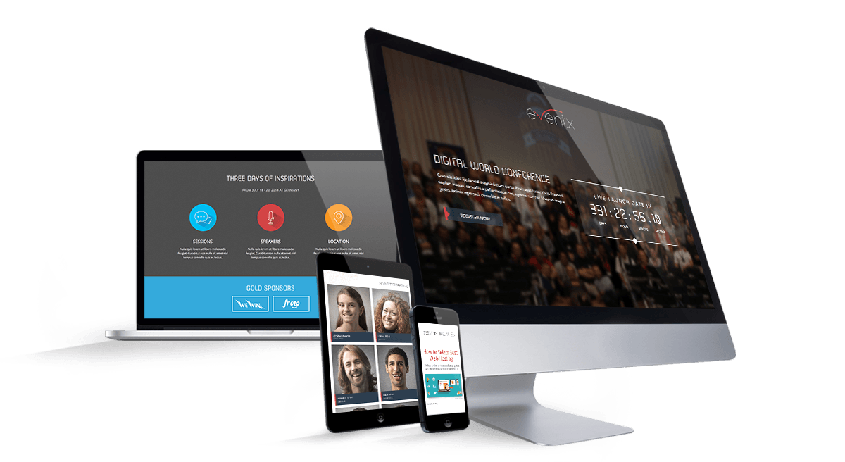Eventx - Responsive Event Website Template for Joomla - ThemeXpert